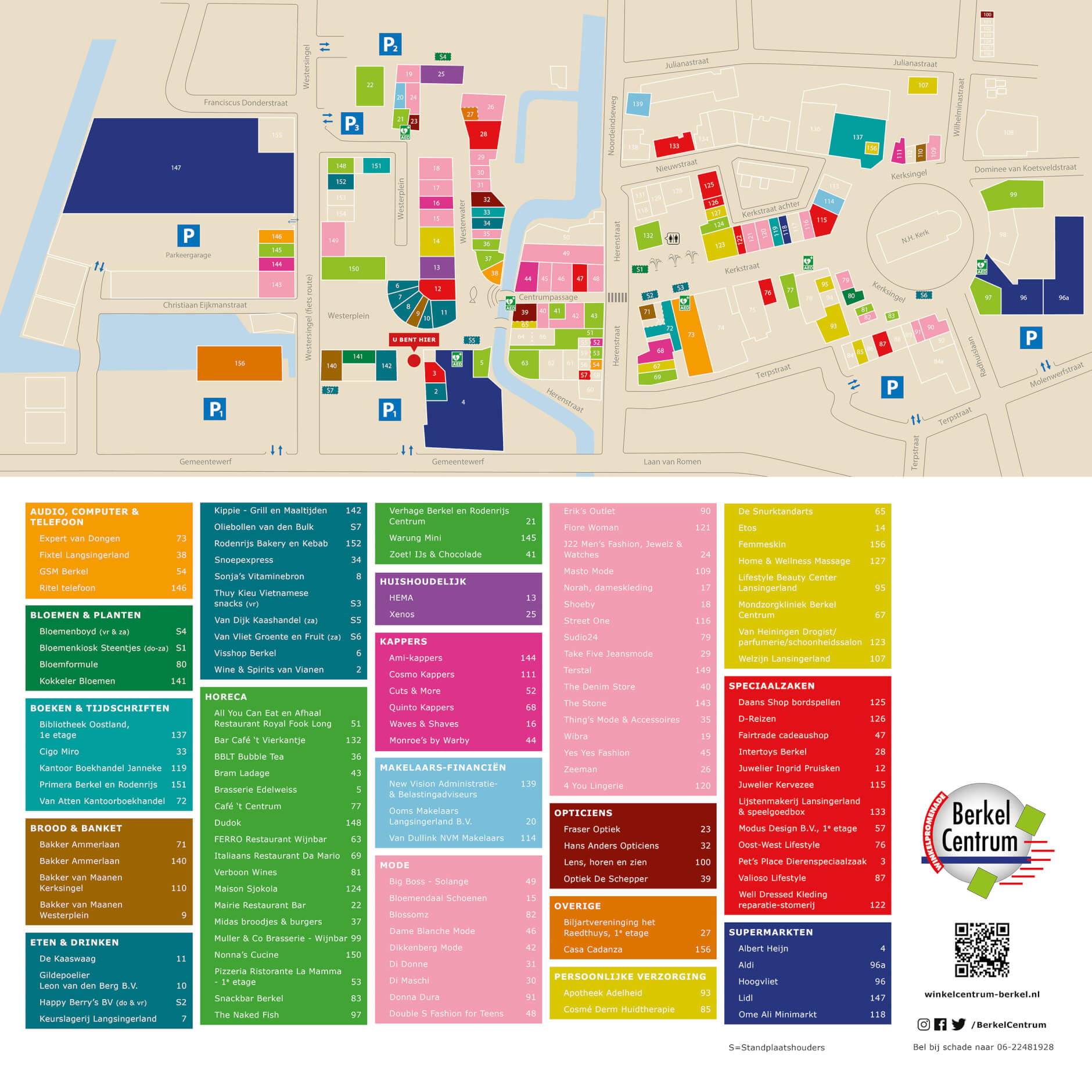 Plattegrond | Winkelcentrum Berkel